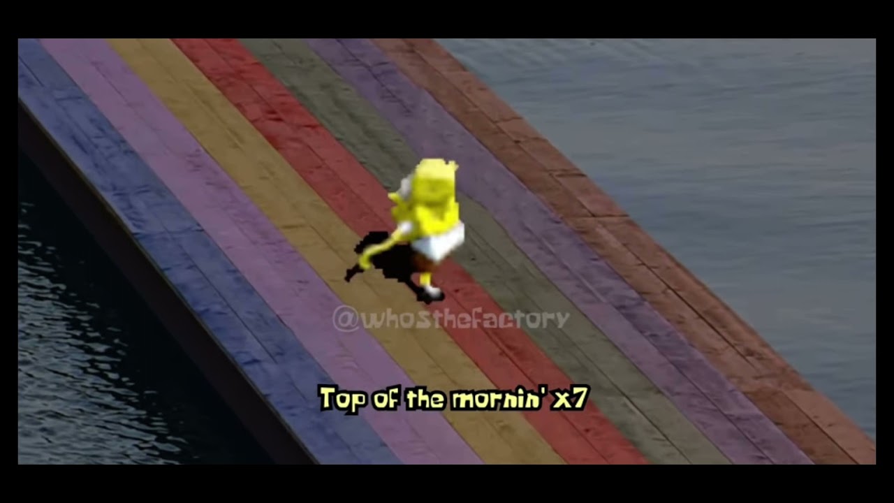 SpongeBob rapping part 2 strong tall - YouTube