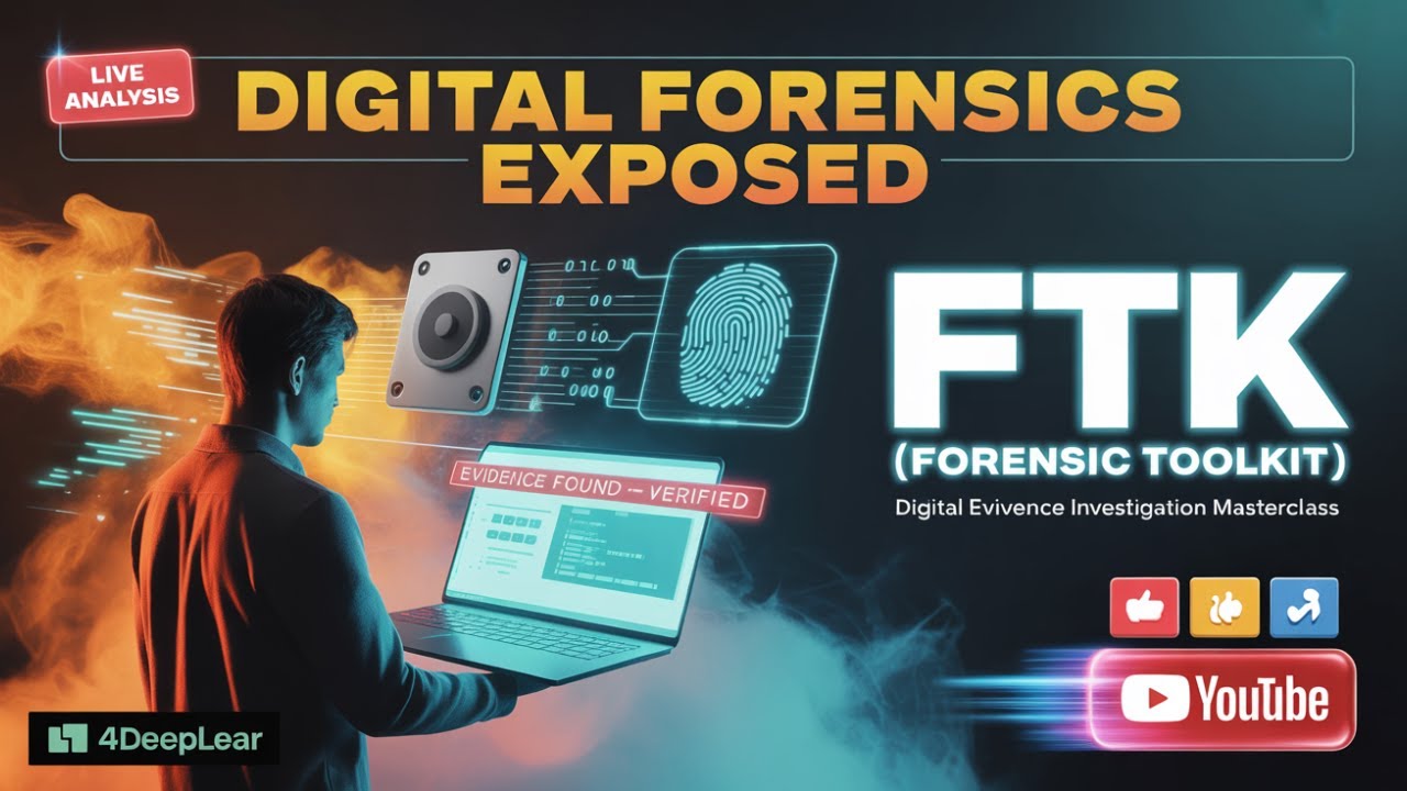FTK Forensic Toolkit Explained 🔍 | Complete Digital Forensics Guide ...