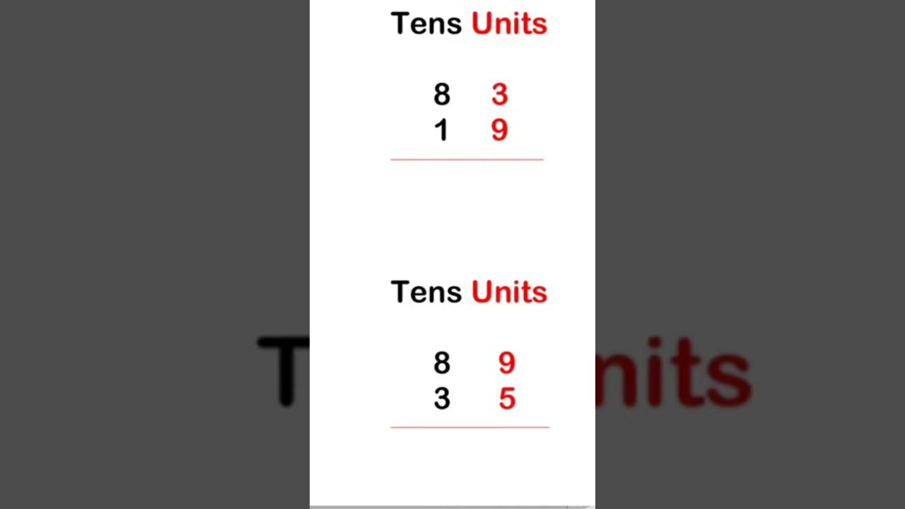 How To Add 2 Columns With Carry Over mathshorts carryover regrouping How To Add 2 Columns With Carry Over mathshorts carryover regrouping