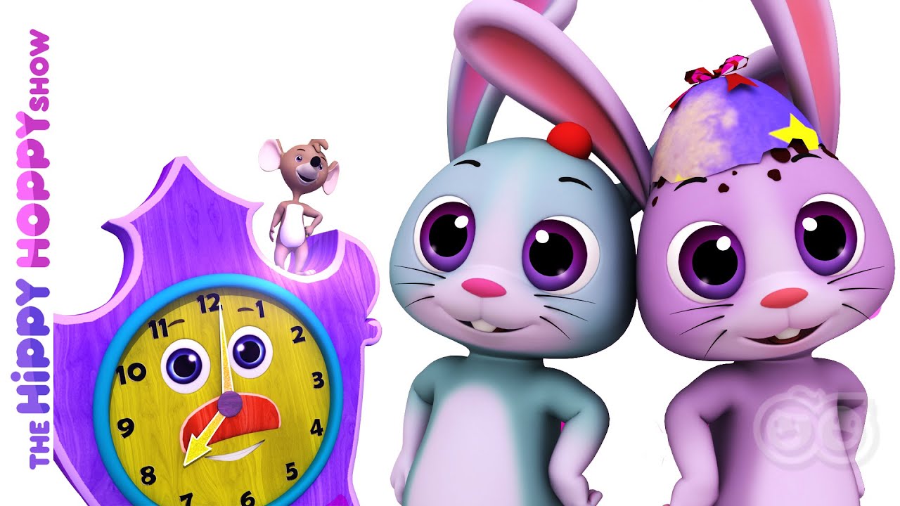 Dancing Animals | Simple Lullabies Non Stop Rhymes | Hippy Hoppy Show ...