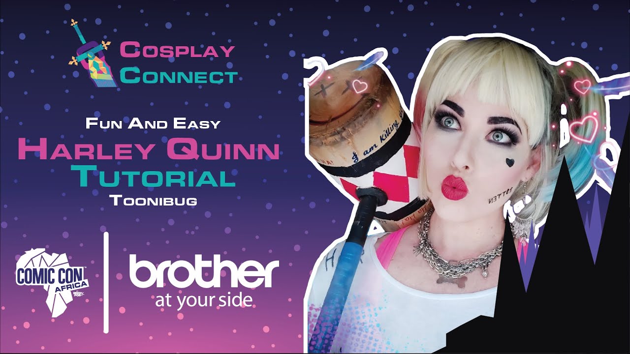HARLEY QUINN COSTUME tutorial | Cosplay Connect brought to you by ...