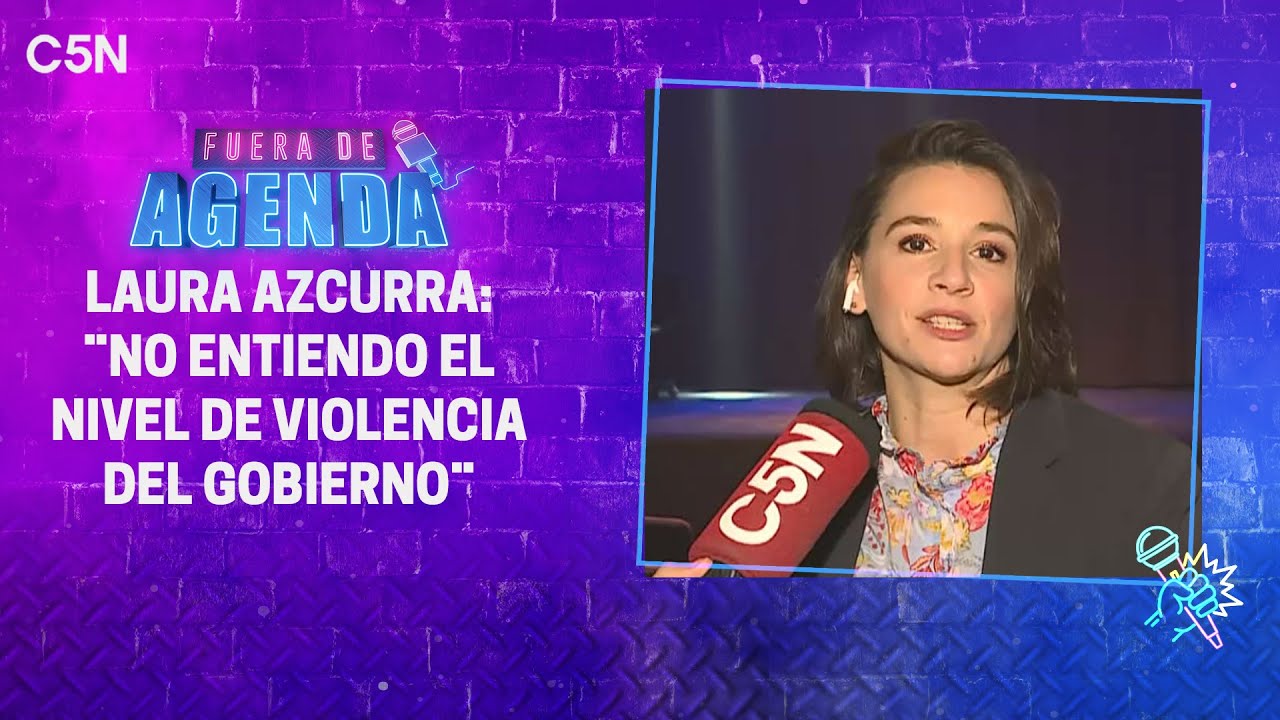 FUERA DE AGENDA | LAURA AZCURRA presentó su nueva propuesta teatral ...