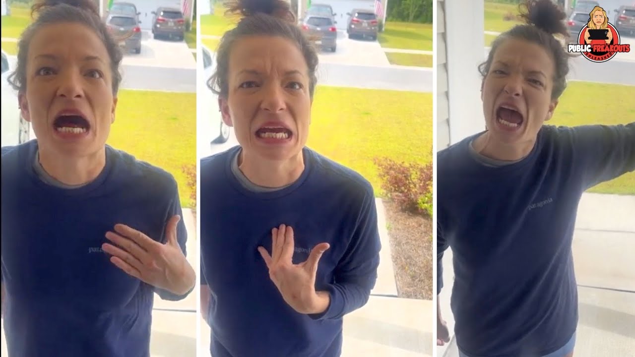 Neighborhood Lady Throws a Massive Tantrum | Best Public Freakouts ...