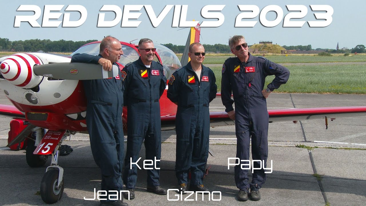 4Kᵁᴴᴰ RED DEVILS Tribute to a Team With 4 Fantastic Pilots.From Start ...