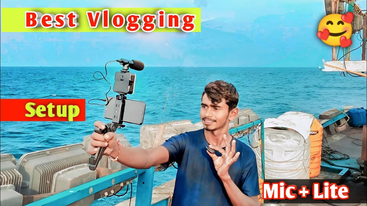 Video Making Kit | Mobile Vlogging Kit &YouTube Setup For Creators ...