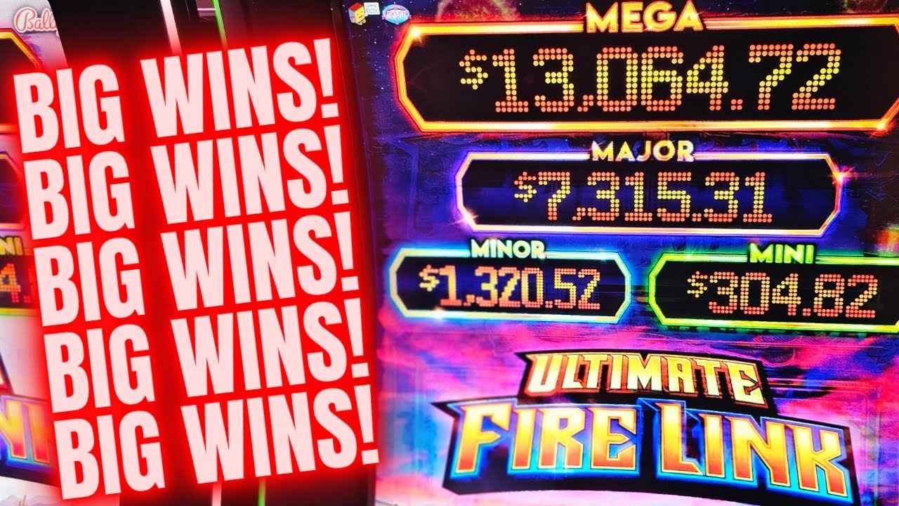Winning NON STOP On High Limit Ultimate Fire Link Slot Machine - YouTube