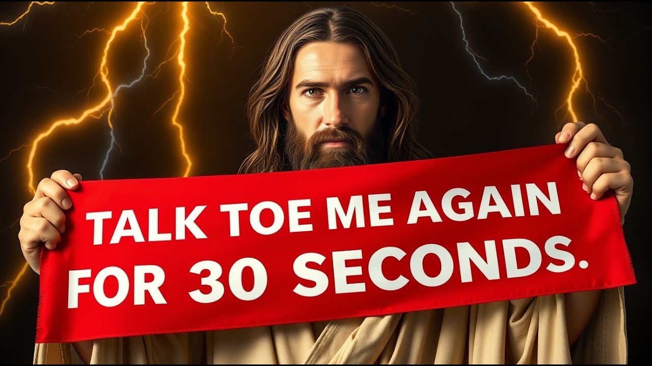🔴SPARE JUST 30 SECONDS FOR ME | GOD MESSAGE FOR YOU TODAY | GOD SAYS ...