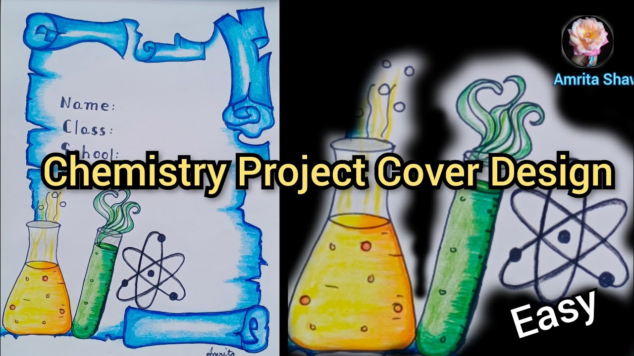 Chemistry Front Page cover design #amritashaw # ...