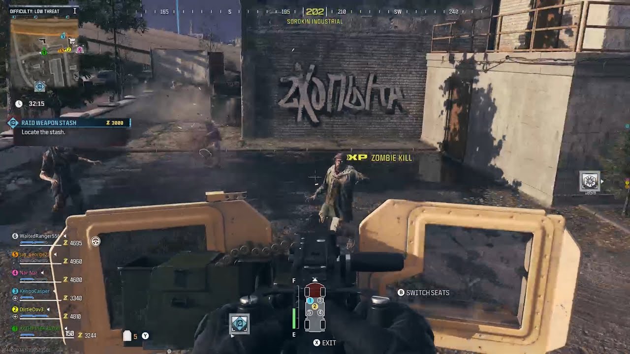 Call of Duty Modern Warfare 3 - Urzikstan Zombies - 6 Player Team Up ...