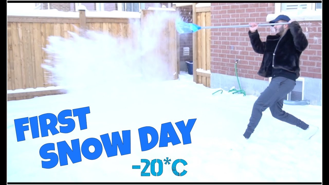 First SNOW DAY in CANADA! - YouTube