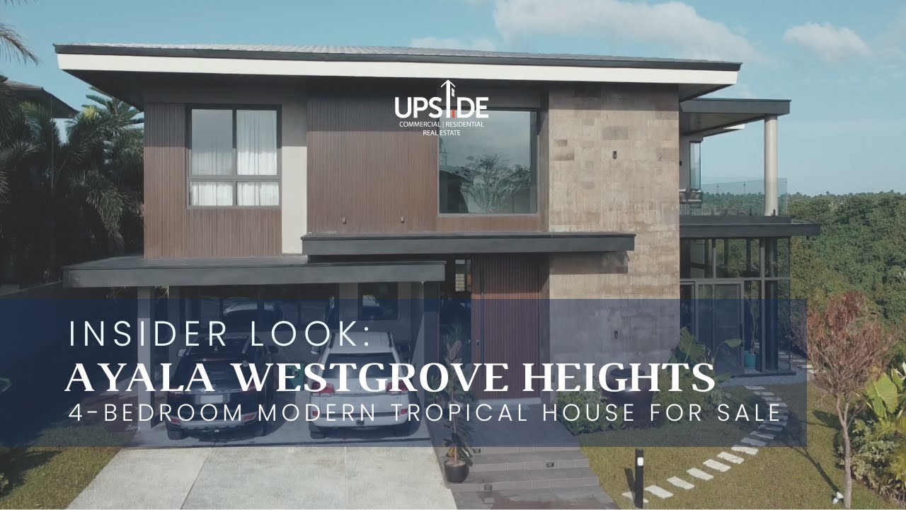 Ayala Westgrove Heights House Sale | House Tour: The MODERN TROPICAL ...