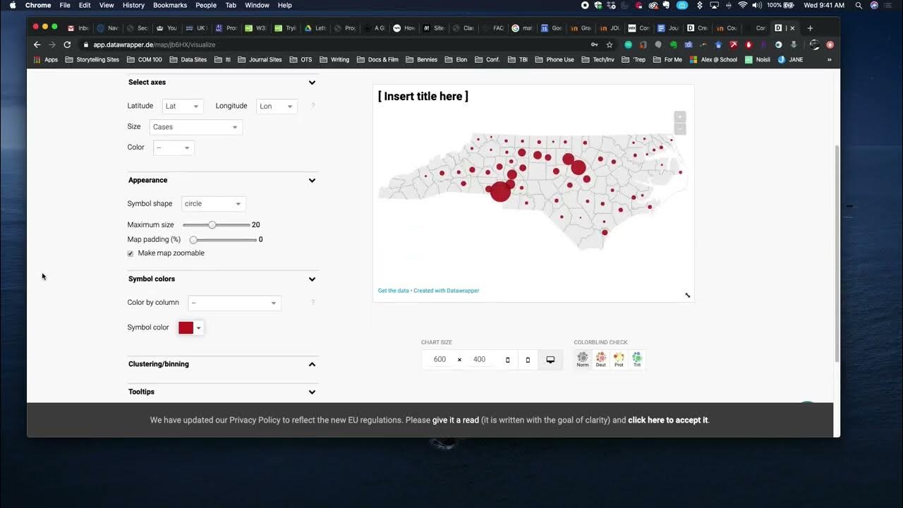 Datawrapper create maps - YouTube