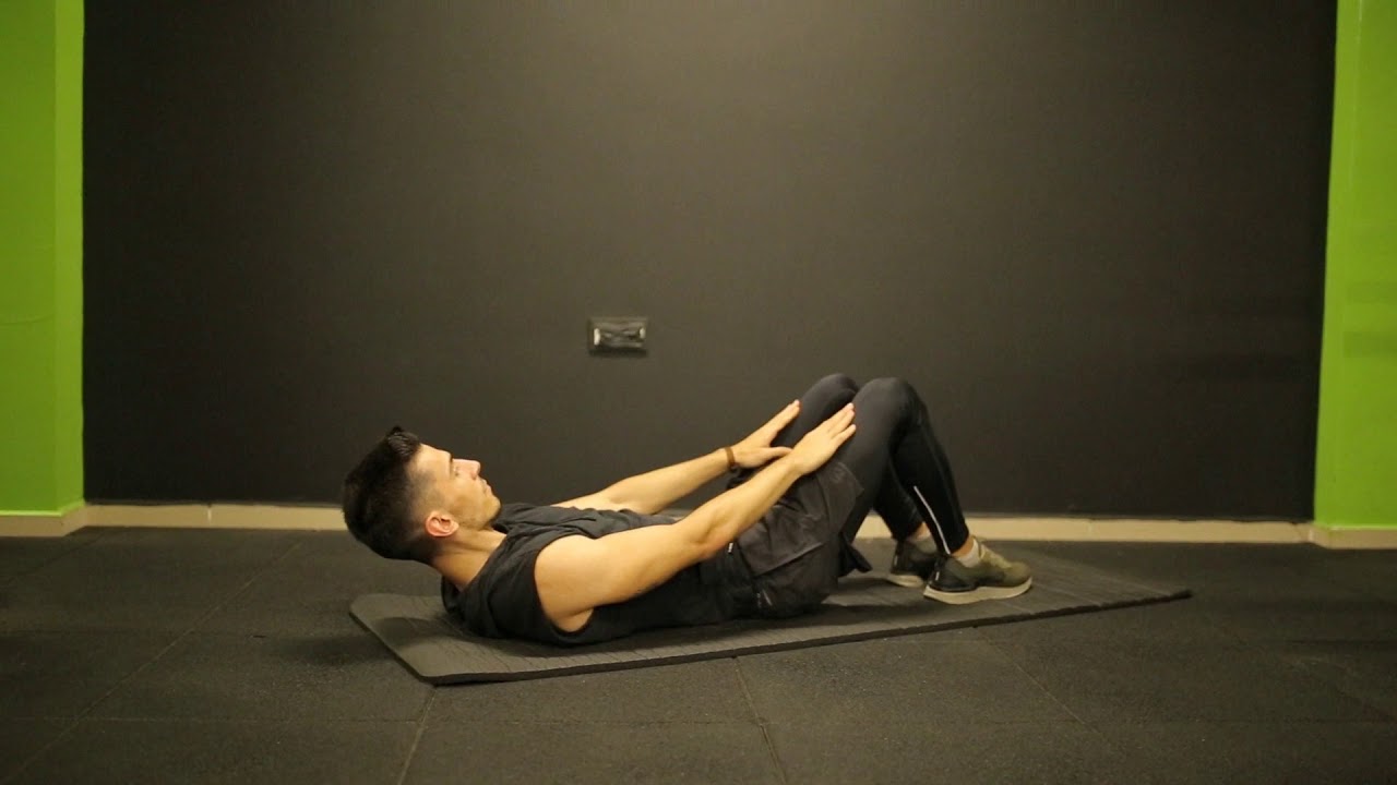 KNEE TOUCH CRUNCHES(KARIN EGZERSİZLERİ) - YouTube
