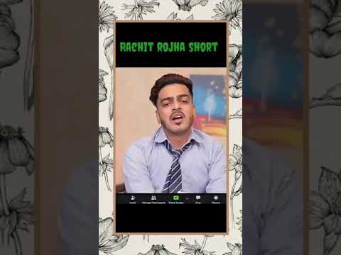 Rachit Roja ka school/Rachit Roja ki video school ki/Rachit rojha#short ...