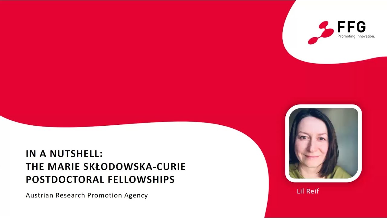 In a nutshell: the Marie Skłodowska-Curie Postdoctoral Fellowship - YouTube