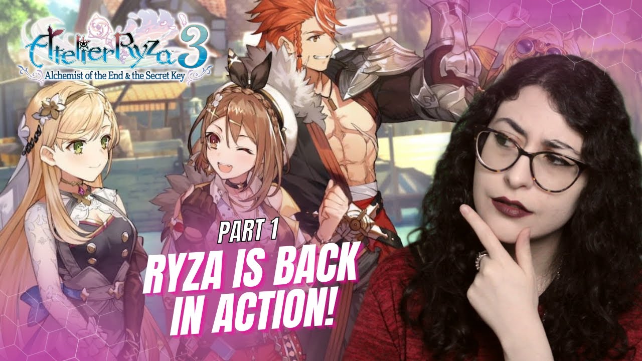 Ryza is back in action! 💜 Atelier Ryza 3 Walkthrough Gameplay Part 1 ...