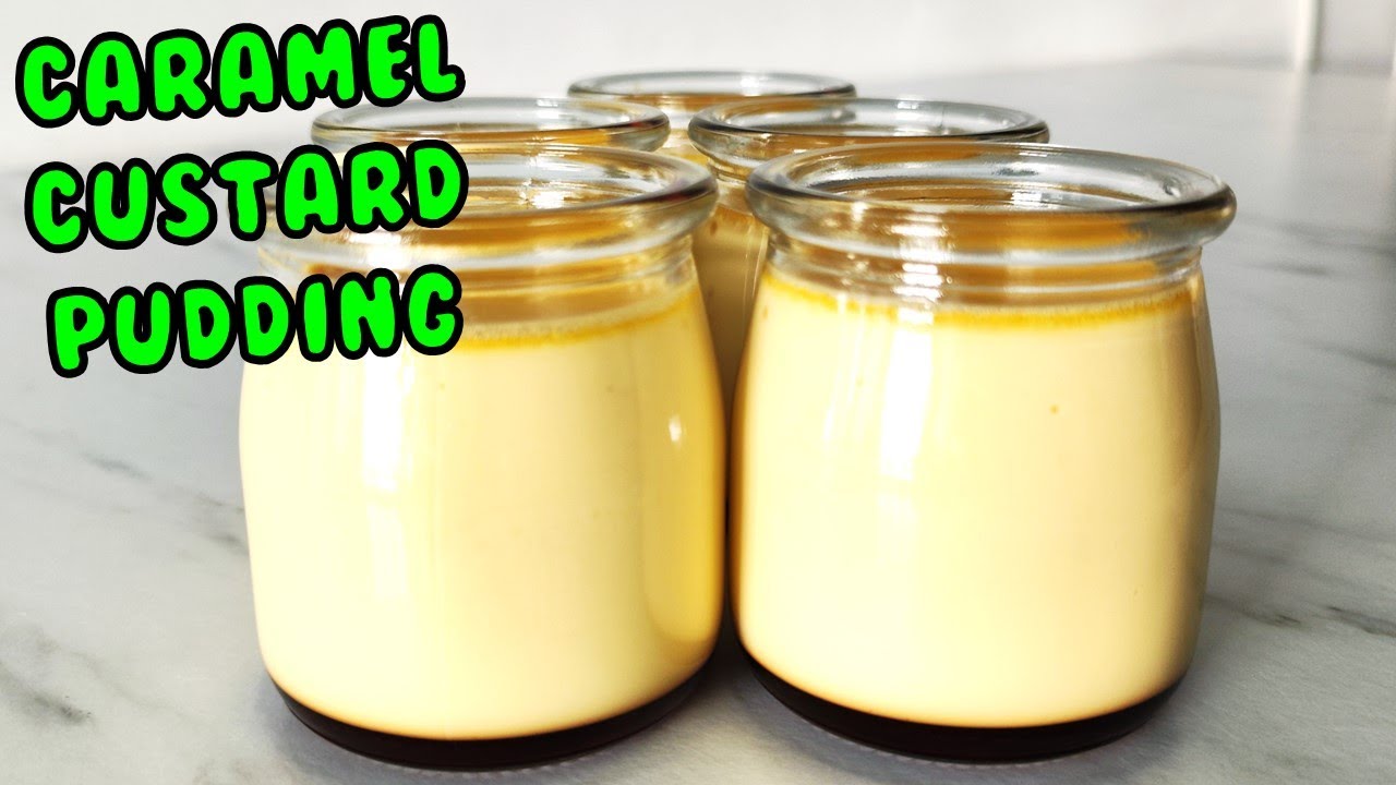 Caramel Custard Pudding Ala Family Mart Original Pudding, Gebu, Lembut ...