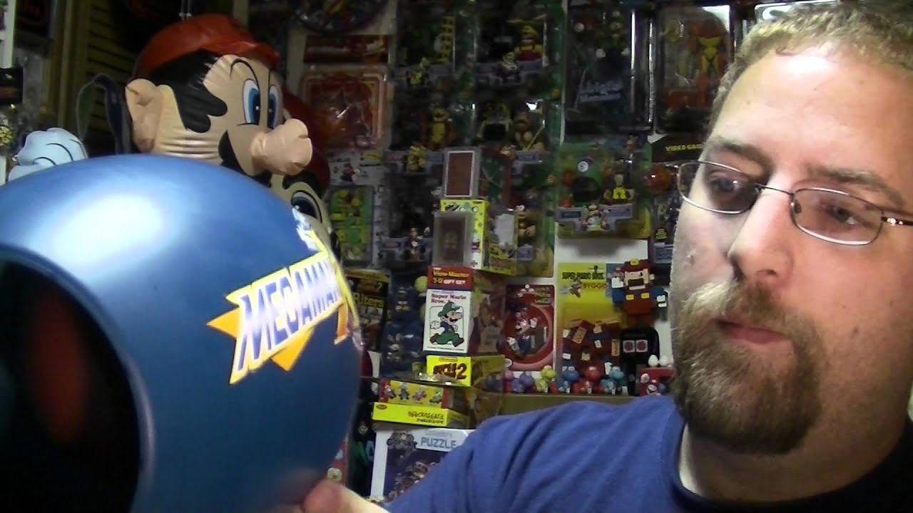 Mega Man X shooting X-Buster toy from Jazwares - YouTube