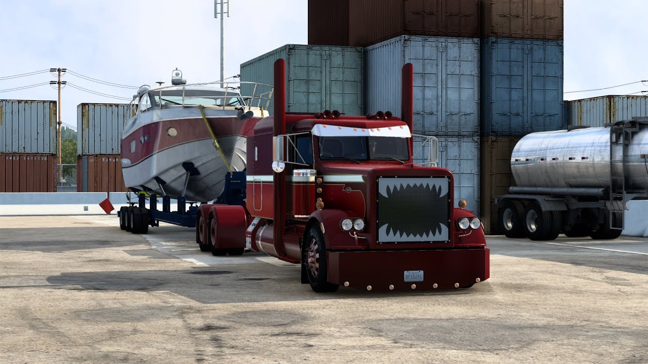 Peterbilt 389 "Red Devil Custom Truck! Ultra Graphics GTX1060 300% ...
