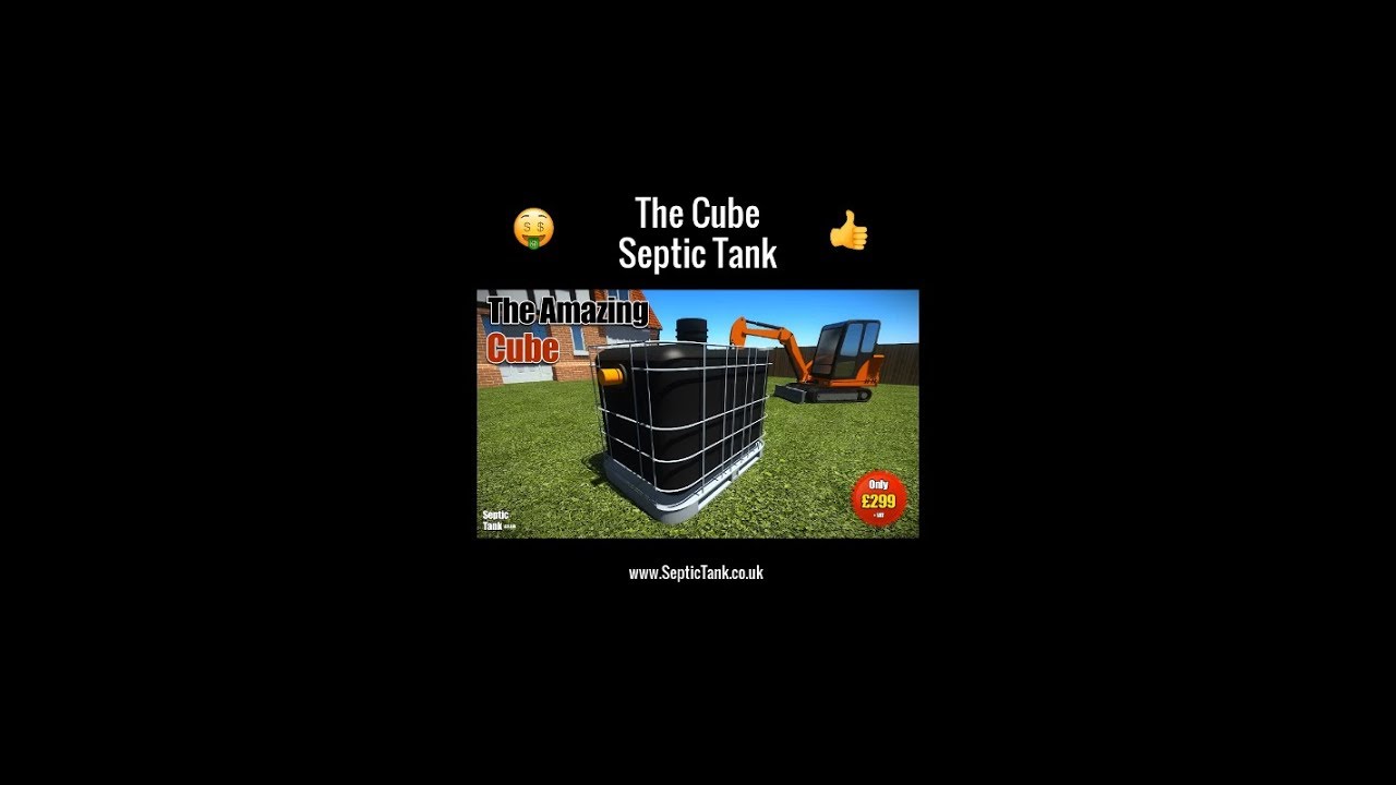 Cheap septic tanks - cheap septic tank and leachline system - YouTube