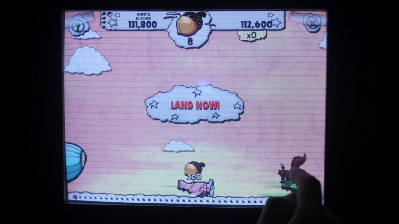 Megatouch Stunt Squirrel Arcade Game Gameplay - YouTube