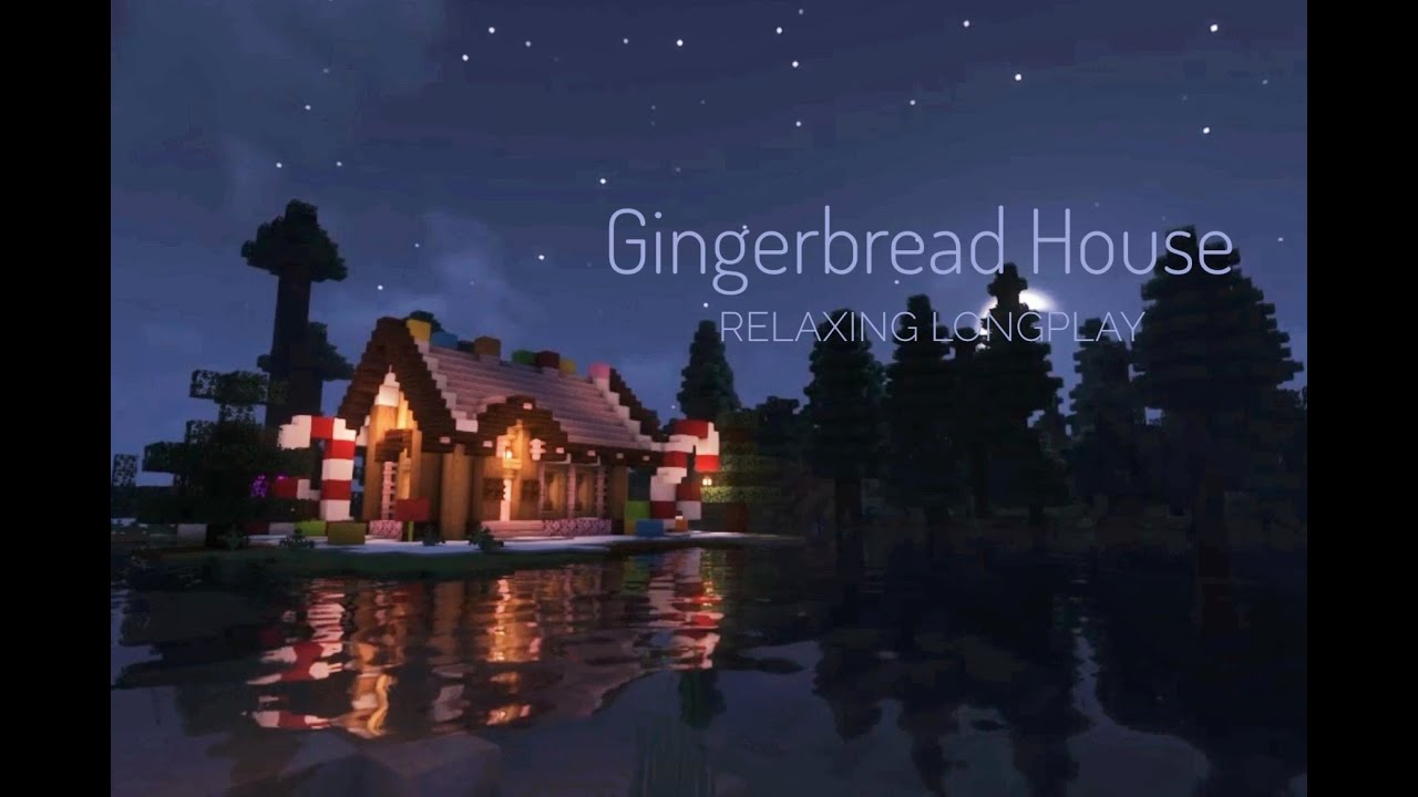 Gingerbread house - Minecraft Relaxing Longplay (No Commentary) - YouTube