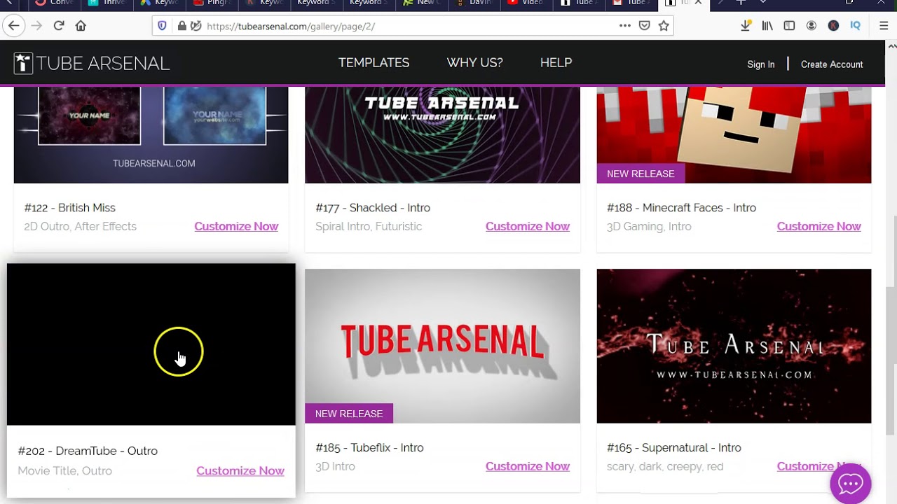 YouTube Intros and Outro with Tube Arsenal - YouTube