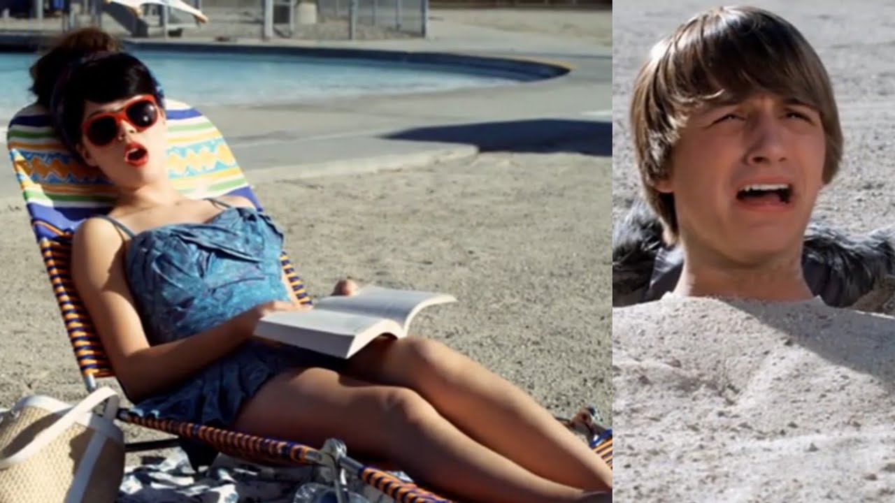 Fred: The Movie - Fred finds Bertha at the beach and she buries him in ...