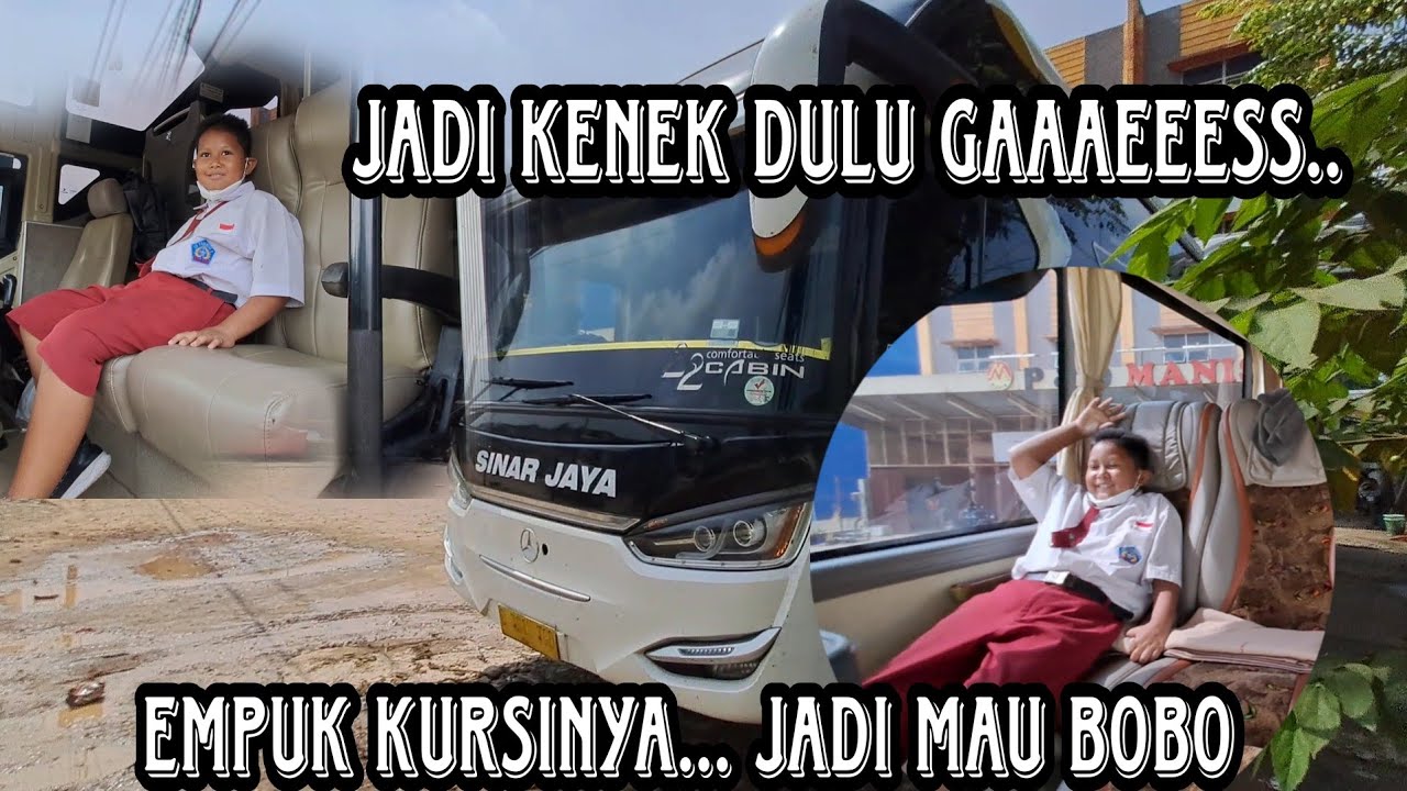 Jadi Kenek Bus Sinar Jaya...Dulu Gaaeess.. Nyaman Sekali... Jadi Mau ...