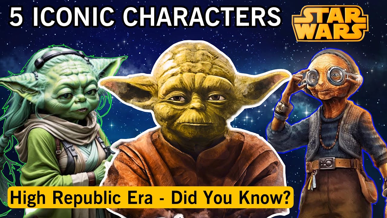 5 Iconic Star Wars Characters You Didn't Know Lived During the High ...