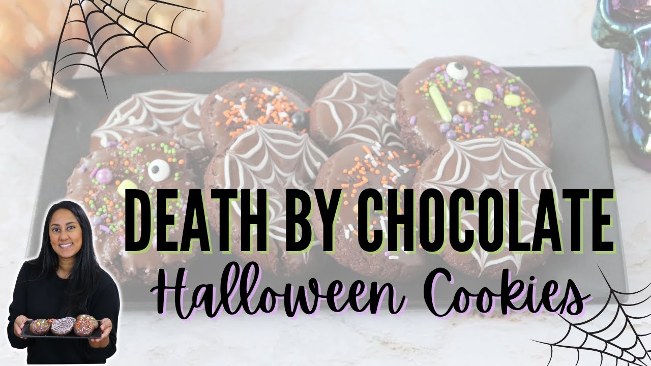 DEATH BY CHOCOLATE Halloween Cookies! - YouTube