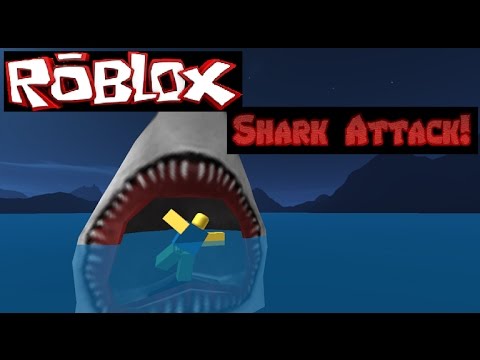 Roblox - Shark Attack - I Outrun a Shark! -bathing with Sharks - YouTube