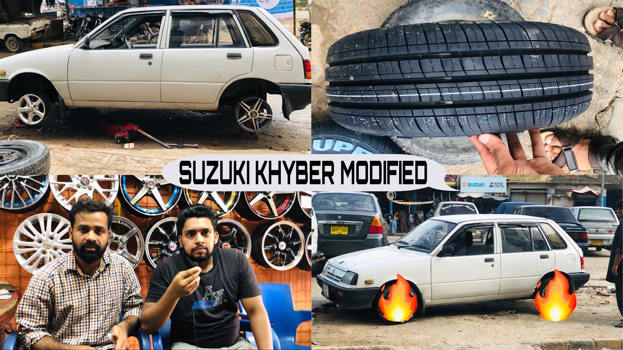 SUZUKI KHYBER MODIFIED| BRAND NEW ALLOYS & ROADX (SUPER RXMOTION HO6 ...