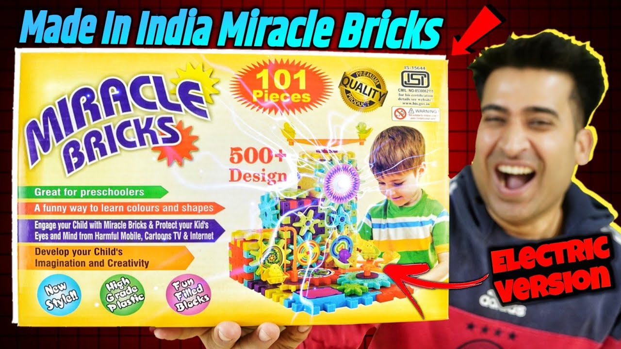 Miracle Bricks Unboxing 😍 Aap Soch Nahi Ye Kya Kya Kar Sakta Hai 😯 Made ...