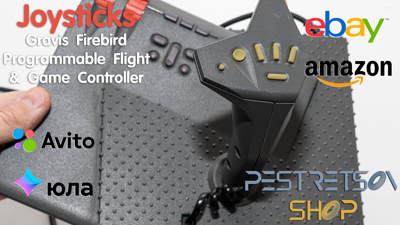 Lot 128 - Gravis Firebird Programmable Flight & Game Controller - YouTube