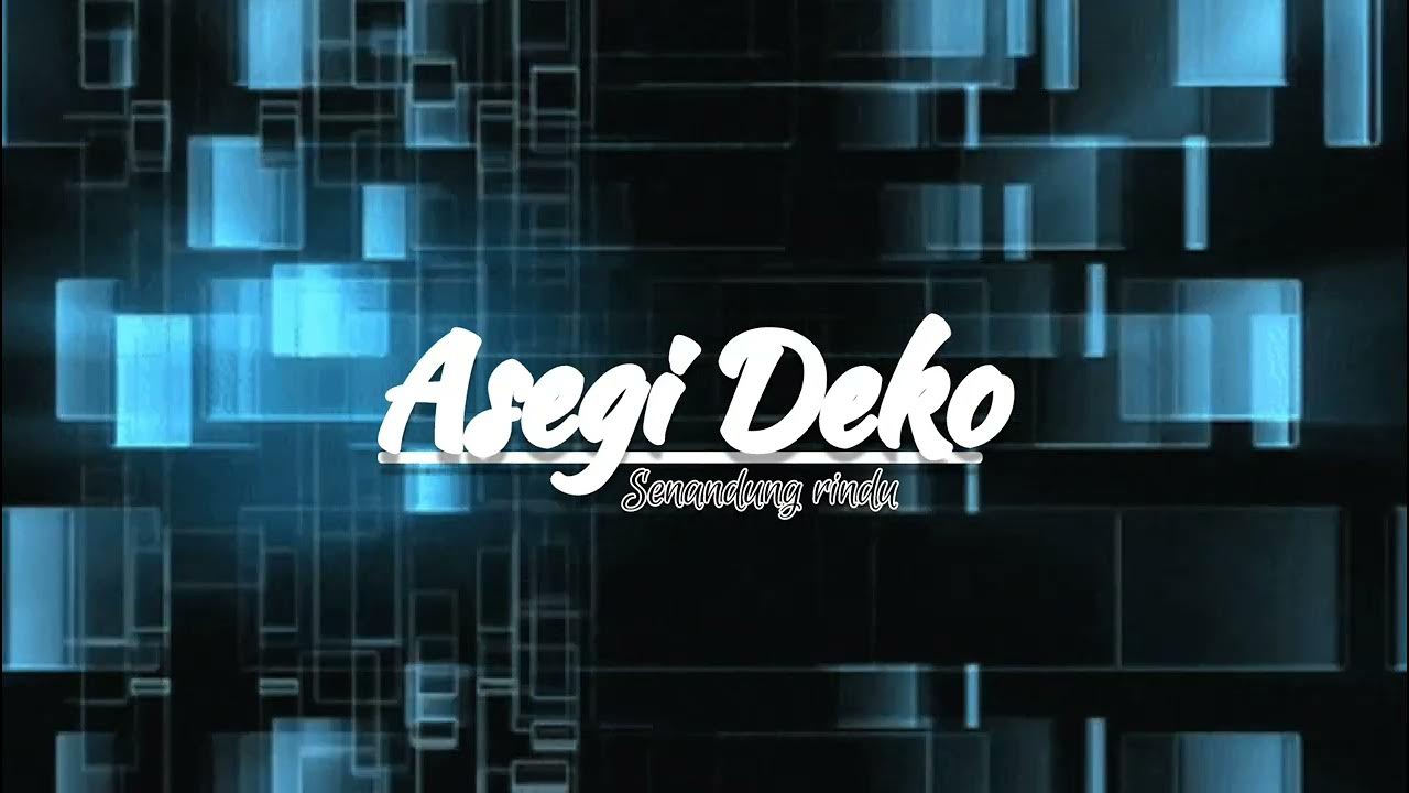 STILLRAP Senandung Rindu X THEO JUNIOR (Asegi-Deko) 2023 - YouTube