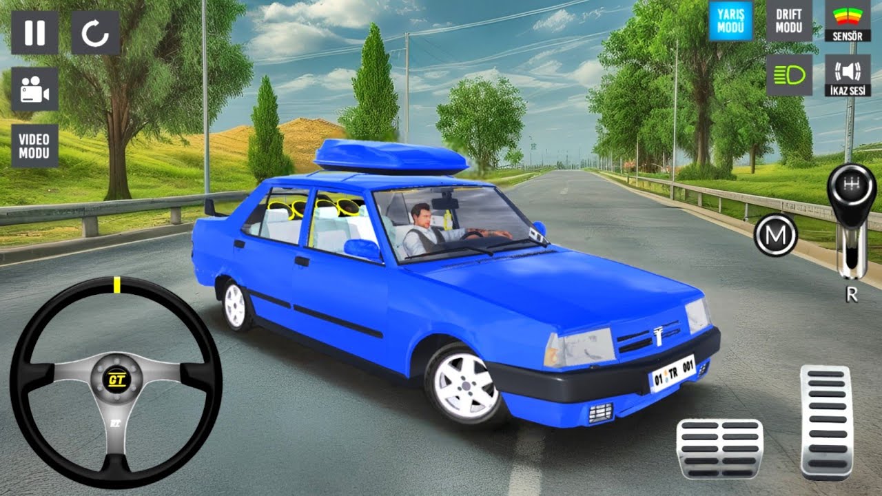 Türk Yapımı Tofaş Doğan Araba Oyunu - Dogan Simulator 2 #2 - Android ...