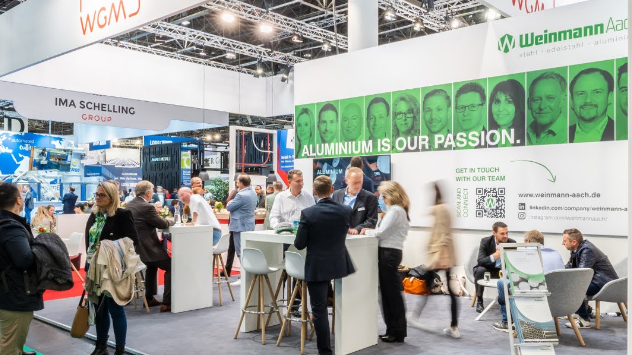 Weinmann Aach bei der Aluminium Messe 2022 in Düsseldorf - YouTube