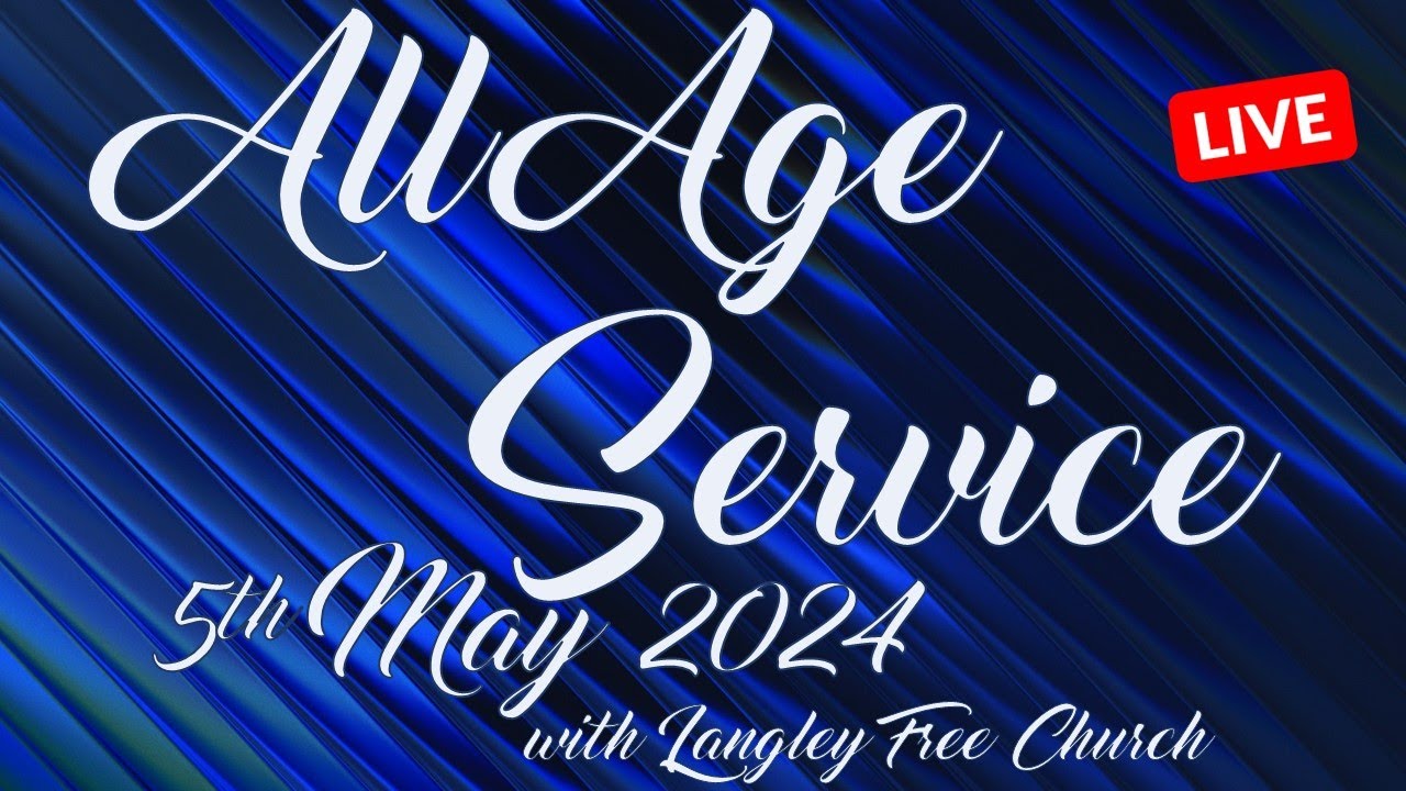All Age Service (live) - 5th May 2024 - Jesus’ “I Am” sayings; “I am ...