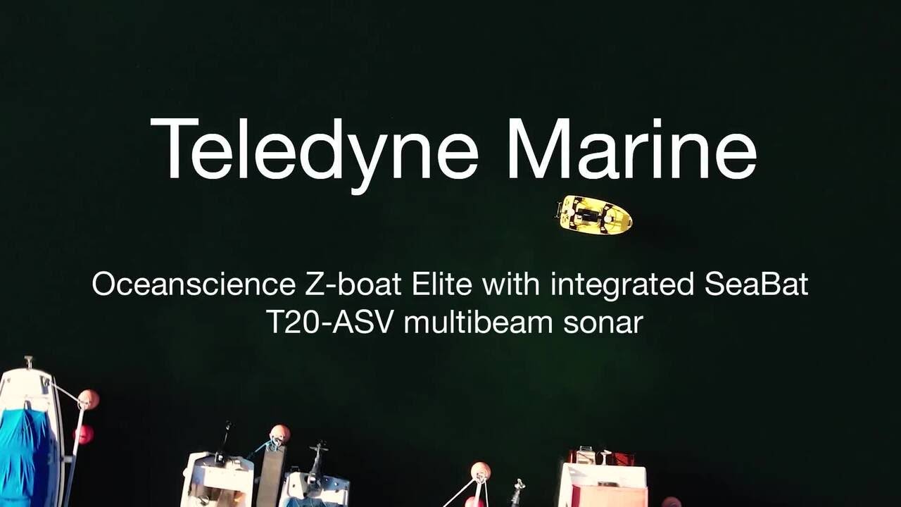 Teledyne Oceanscience Z-Boat Elite with Teledyne RESON SeaBat T20-ASV ...
