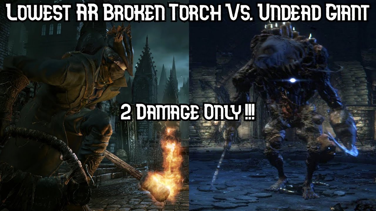 (World's First) Lowest Possible Damage - Undead Giant (Blades) (Broken ...