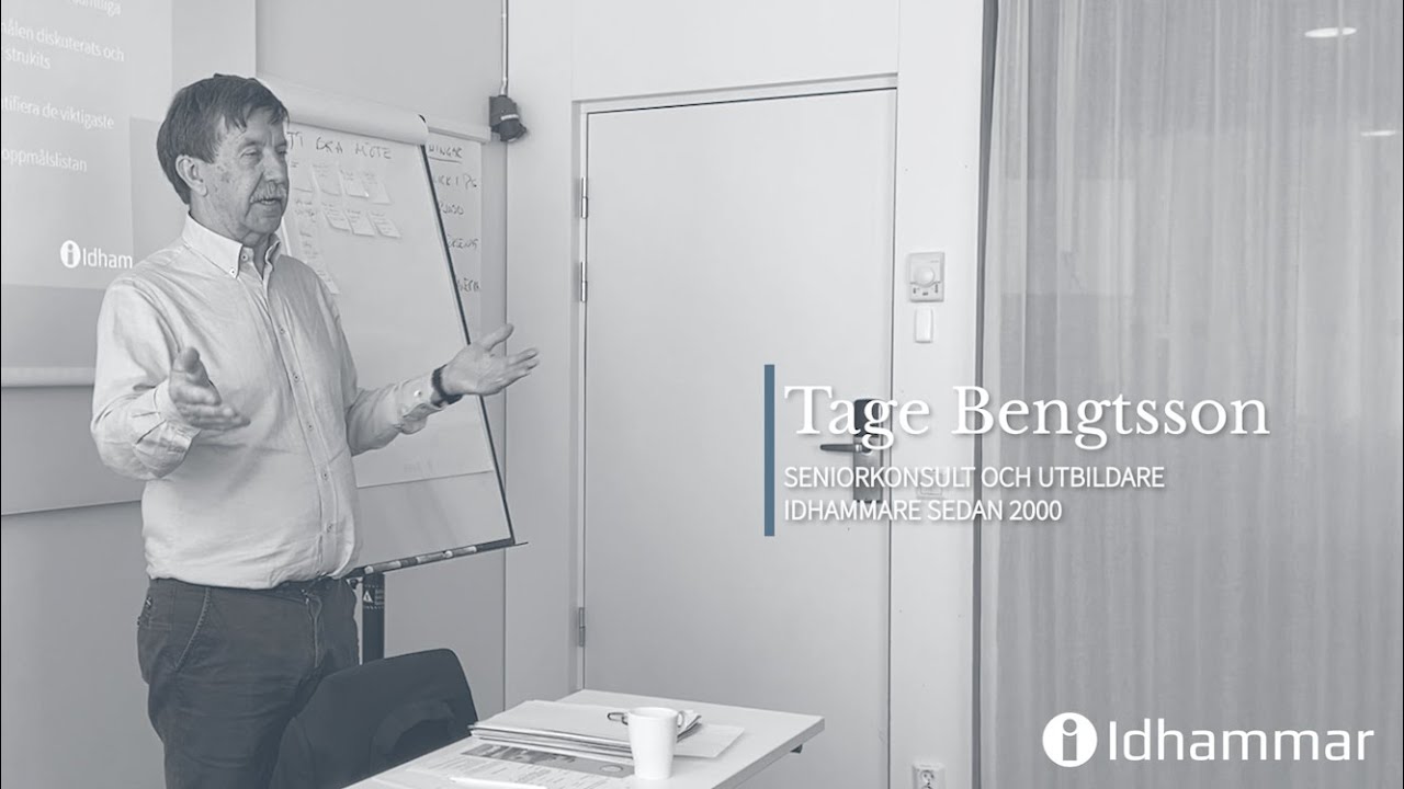 Att vara en Idhammare - Tage Bengtsson - YouTube