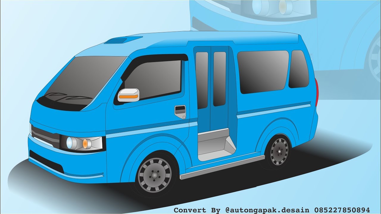 NEW SUZUKI CARRY PRO 2020 VECTOR - TUTORIAL COREL DRAW - JASA DESAIN ...