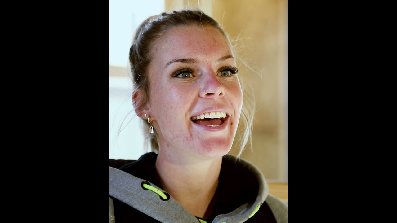 Meet the Student: Gemma (Cert III in Carpentry) - YouTube