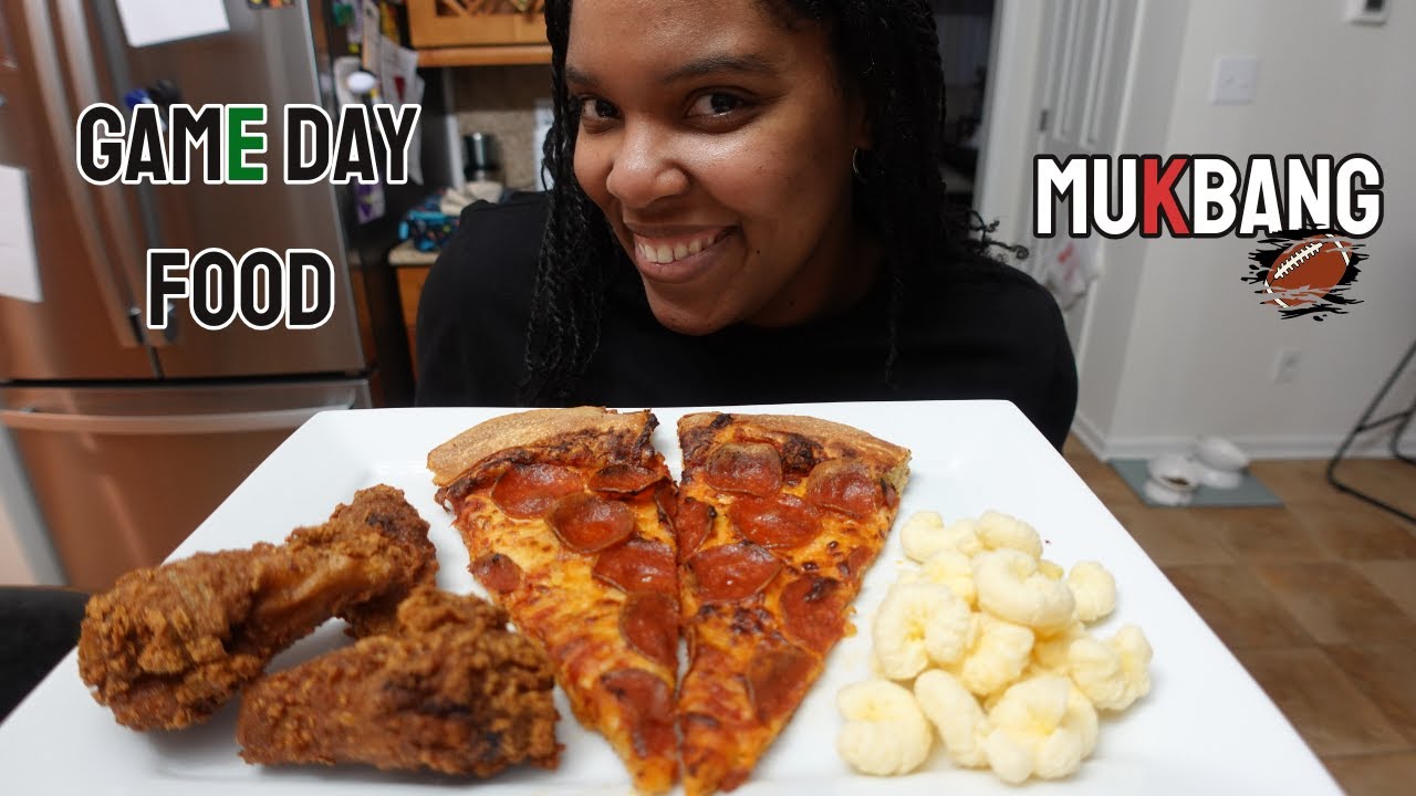 Pizza & Wings Mukbang *Chewing* *Burping* Sounds| Eating Show #foodie # ...