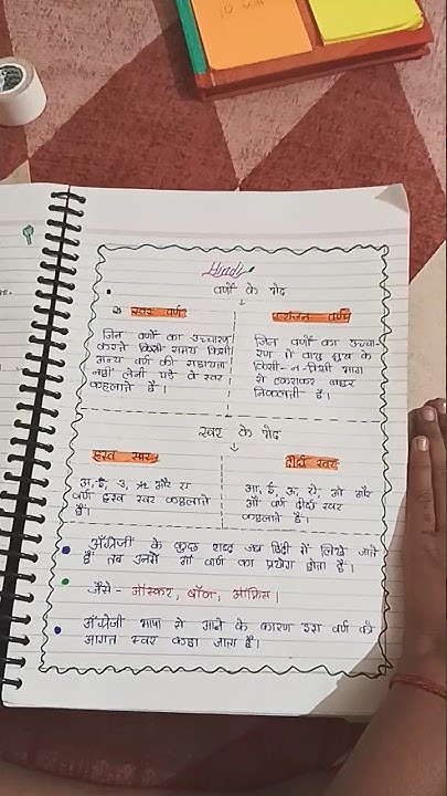 how to make notes #notes - YouTube