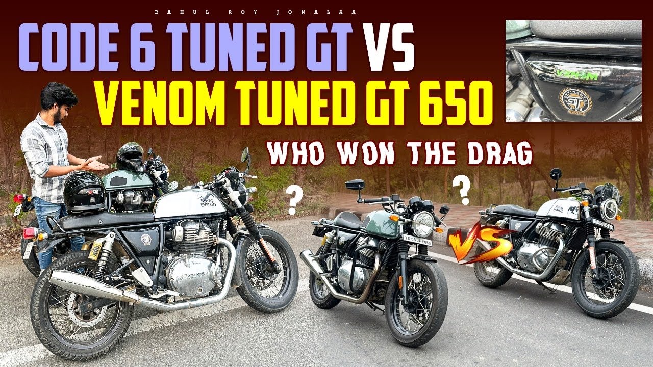 Speed Showdown Venom-tuned GT 650 vs Code 6-tuned GT 650! | Rahul Roy ...
