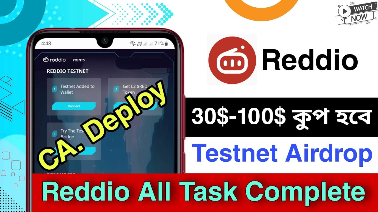 Reddio Testnet A to Z Task Complete Guide | Reddio Deploy a contract on ...