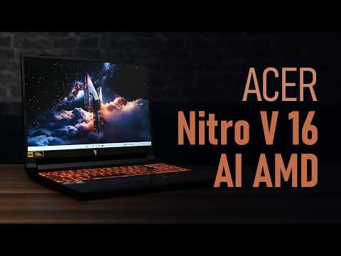 Acer Nitro V 16 AI: 180Hz Ekranda Oyun Keyfi!
