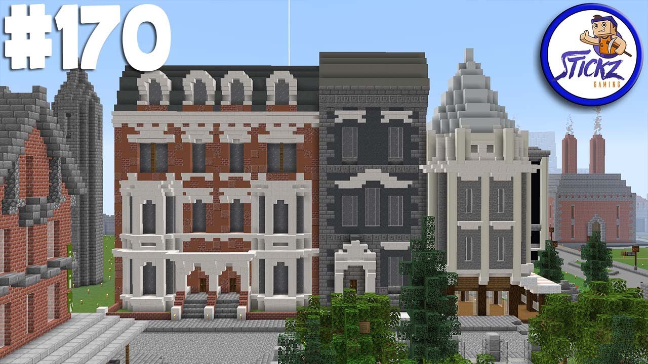 Minecraft - Classy Victorian Street - EP 170 (1.15.2) - Stickz Plays ...